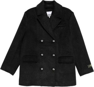 Ganni Damen, Jacken, Schwarzk, S/MGröße