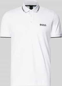 HUGO BOSS Regular Fit Poloshirt aus Baumwoll-Mix Modell Paddy Pro