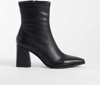 Simmi London Simmi London Bark Stiefeletten mit Blockabsatz in Schwarz