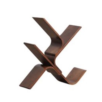 Generic Baumf&ouml;rmiges B&uuml;cherregal mit 3-8 Ebenen, kreativ gebogenes vertikales B&uuml;cherregal, Aufbewahrungsregal for B&uuml;cher, CDs und Zeitschriften(Color 2,3-Tier