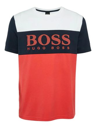 BOSS t-shirt à logo imprimé - Rouge