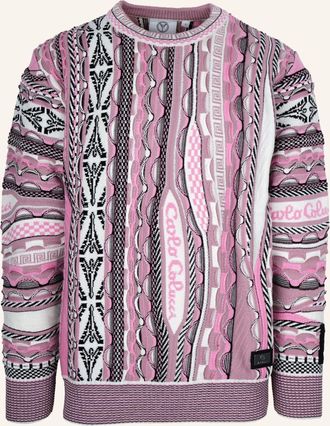 Carlo Colucci Carlo Colucci Strickpullover - 3d Knit Fuscaldo pink