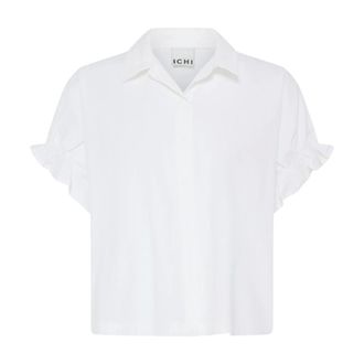 Ichi Ichi, Femme, Blouses et Chemises, Blanc, Taille: 38 FR Chemises