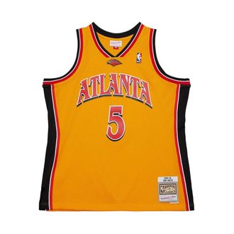 Mitchell & Ness Maillot Josh Smith des Atlanta Hawks - Homme - Sport - Jaune - Taille: S