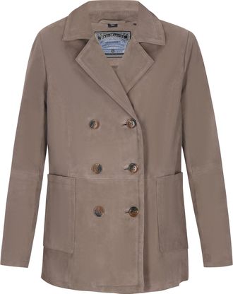 Dreimaster Dreimaster Jacke Frauen taupe grau