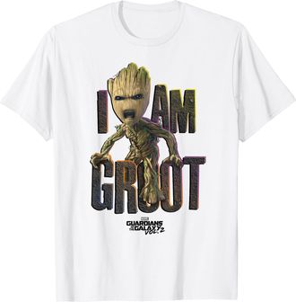 MARVEL Guardians Of The Galaxy I Am Groot Yell T-Shirt