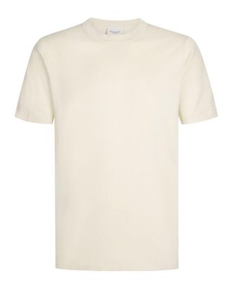 Profuomo Glattstrick-T-Shirt aus Baumwolle in