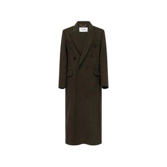 Victoria Beckham Damen, M&auml;ntel, Gr&uuml;n, 2XSGr&ouml;&szlig;e