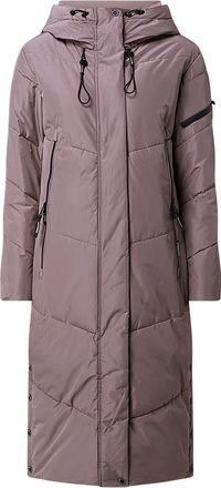 Khujo Sonje5 Damen Wintermantel Winterjacke Mantel (DE/NL/SE/PL, Alphanumerisch, XS, Regular, Regular, Taupe)