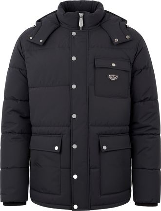Philipp Plein Nylon Puffer Jacket Gothic Plein