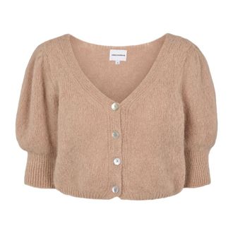 Americandreams Americandreams, Femme, Pulls, Brun, Taille: 42 FR Manda Alpaca Cardigan