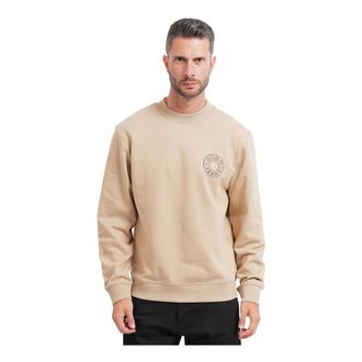HUGO BOSS Homme, Sweatshirts et sweats &agrave; capuche, Beige, Taille: S SweaT-shirt en coton