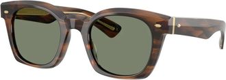 Oliver Peoples unisex, Accessoires, Brun, Taille: 50 MM 0Ov5498Su