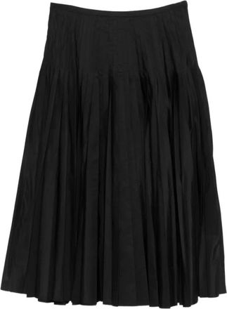 R&oacute;he Femme, Jupes, Noir, Taille: 40 FR Jupe Pliss&eacute;e Technique