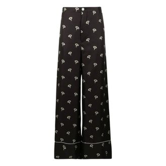 Marni Pantalon de pyjama - Femme - Pantalons - Noir - Taille: 46 FR