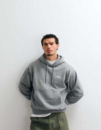 Vans Left Chest II Kapuzenpullover in Grau
