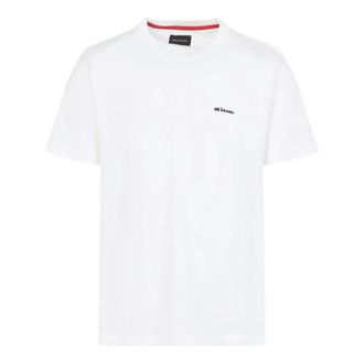 Kiton T-shirt en coton - Homme - Tops - Blanc - Taille: 2XL