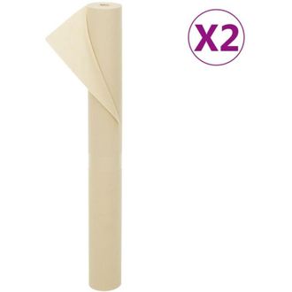 vidaXL Wintervlies 2 Rollen 70 g/m&sup2; 10x1,6 m Vidaxl
