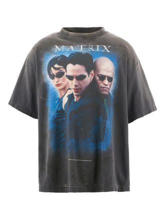 Saint Mxxxxxx t-shirt Matrix - Noir