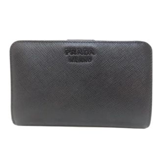 Prada Pre-owned Saffiano Geldb&ouml;rse (Bi-Fold) - - Pre-owned - Damen - Schwarzk - ONE SIZE