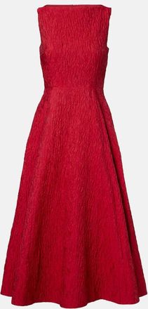 Roksanda Ilincic Midikleid Tera aus Cloqué