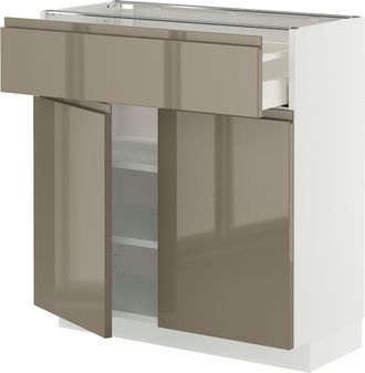 IKEA METOD / MAXIMERA Unterschr m Schub/2 Türen