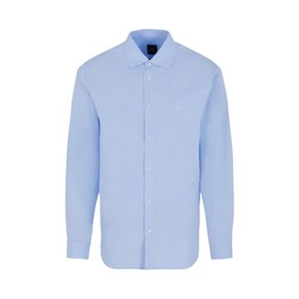 A|X Armani Exchange Langarmhemd - - Shirts - Herren - Blau - M