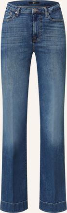 7 For All Mankind Flared Jeans Modern Dojo Soho Light blau