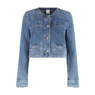 Pinko Durban Denim Jacket - - Jackets - Damen - Blau - S