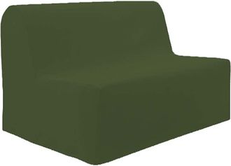 Soleil d'Ocre Soleil dOcre Panama Abdeckung von Bz, Baumwolle, Gr&uuml;n, 140 x 204 cm