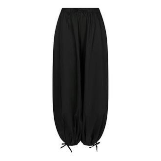 Neo Noir Tapered Hosen - - Trousers - Damen - Schwarzk - XS