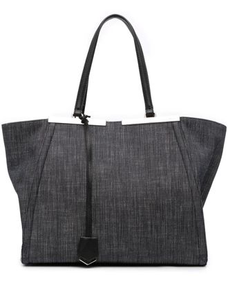 Fendi sac &agrave; main Denim 3Jours (2010-2025) - Noir