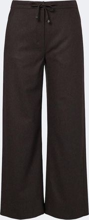 Max Mara Weite Hose aus Wolle