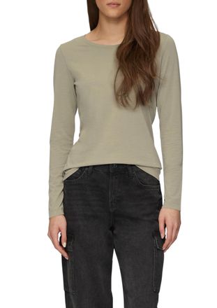 s.Oliver Longsleeve im Slim Fit aus Baumwollstretch