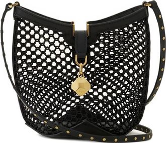 Lanvin Femme, Sacs, Noir, Taille: ONE Size Sac Seau avec Bandouli&egrave;re en Maille