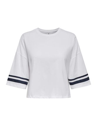 Only Onlpaloma S/S O-Neck Top Box JRS