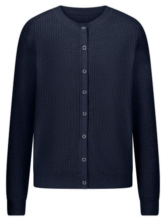 Peter Hahn Strickjacke Peter Hahn blau