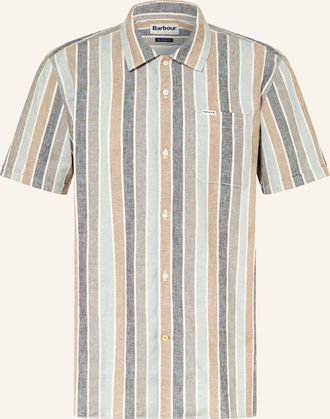 Barbour Kurzarm-Hemd Hayton Relaxed Fit gruen