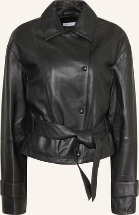 Mrs & Hugs Mrs & Hugs Lederjacke schwarz