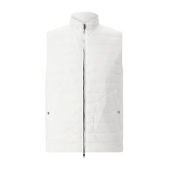 Herno Nylon Ultraleicht Daunen Wendeweste - - Jackets - Herren - Wei&szlig; - XL