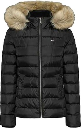 Tommy Jeans Femme, Vestes, Noir, Taille: 46 FR Giubbotto