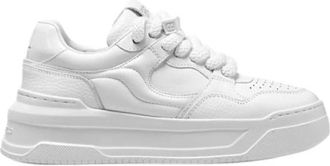 Karl Lagerfeld Femme, Chaussures, Blanc, Taille: 41 EU Kounter Lo