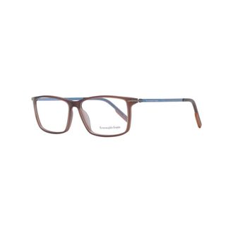 Ermenegildo Zegna Braune Havana-Stil Brille - - Accessories - Herren - Braun - ONE SIZE