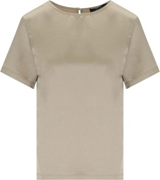 Max Mara Femme, Blouses et Chemises, Beige, Taille: 38 FR Zona Blouse