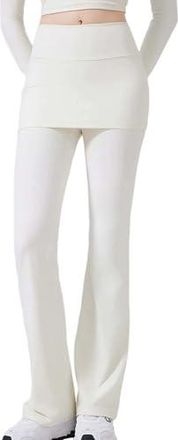 Generic Legging de sport 2026 pour femme - Taille haute - Pantalon de yoga pliss&eacute; - V&ecirc;tement dext&eacute;rieur &eacute;l&eacute;gant - V&ecirc;tement de sport confortable - Bas de fitne