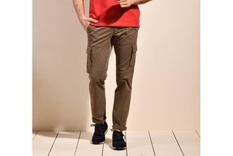 Bexley Keanan - Pantalon homme taupe fonc&eacute; ii