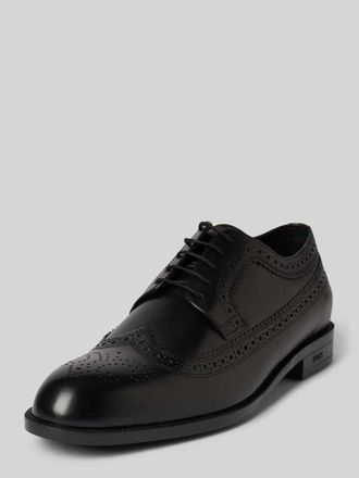 HUGO BOSS Derby mit Lochmuster