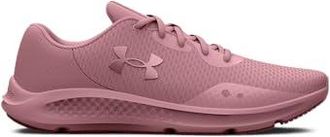 Under Armour UA W Charged Pursuit 3 Chaussures de Course pour Femme, Rose Elixir/Rose Elixir, Taille 43 EU