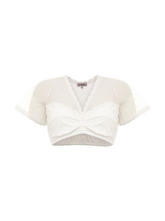 Marjo Damen Dirndlbluse ANZING Offwhite, 42