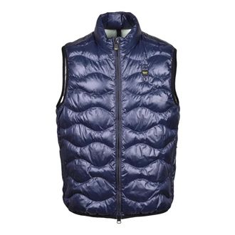 Blauer Smanicato Weste - - Jackets - Herren - Blau - L